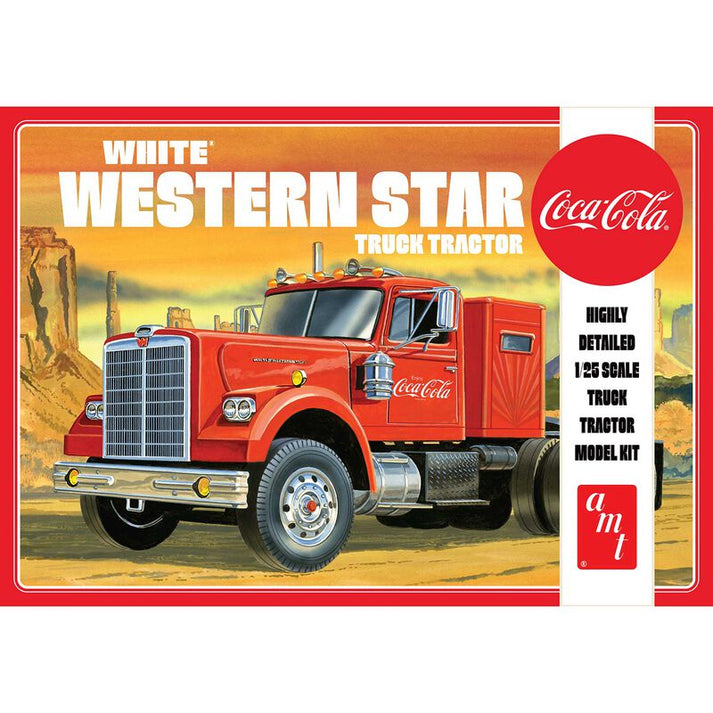 1/25 White Western Star Semi Tractor, Coca-Cola – ABC R/C Hobbies