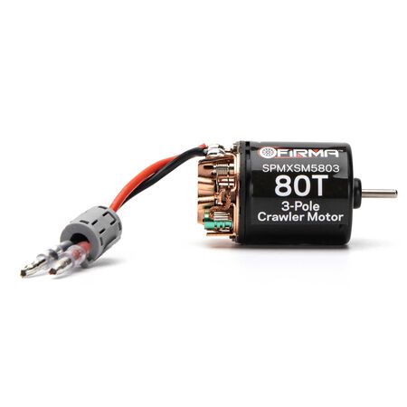 Firma 80T Rebuildable 3-Pole Brushed Crawler Motor – ABC R/C Hobbies